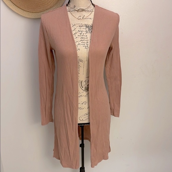 Ambiance | Sweaters | Ambiance Free Fall Duster Cardigan Mauve Pink ...